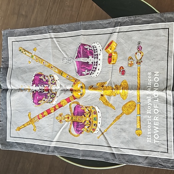 Vintage | Kitchen | Royal Palaces Tower Of London Tea Towel 0 Cotton ...